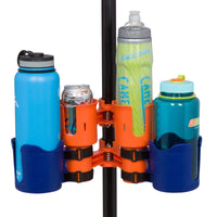 RoboCup Orange Patented Clamp on Caddy Dual Cup Holder - TheRoboCup.com ...